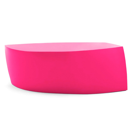 Frank Gehry Bench by Heller Magenta/Pink | Stardust