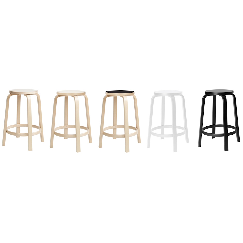 Artek Bar Stool 64 by Alvar Aalto | Stardust