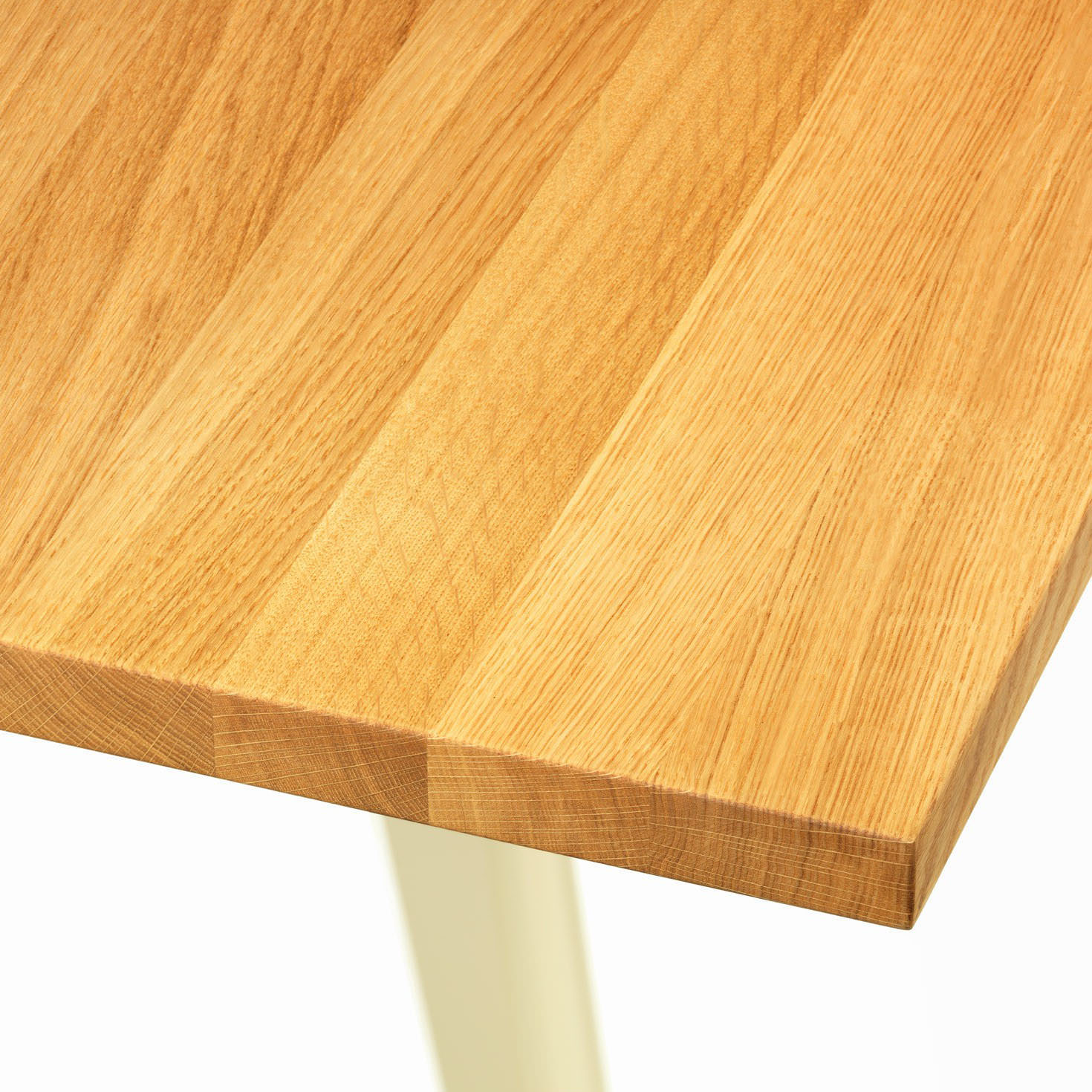 Vitra EM Table by Jean Prouve in Solid Natural Oak | Oak EM Tables